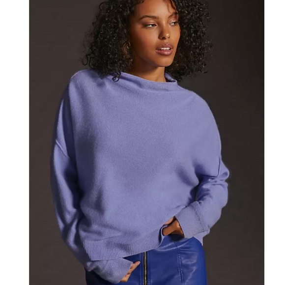 Pilcro | Sweaters | New Womens The Alani Cashmere Mockneck Sweater By ...